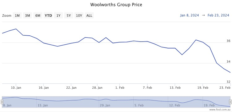 Is the Woolworths share price too good to pass on?